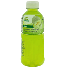 Coco Queen Fruit Juice with nata de coco (Melon) 320ml | Amazing Oriental