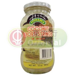 Florence Coconut Sport Strings in Syrup Macapuno 340g | Amazing Oriental