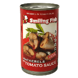 Smiling Fish Makreel in Tomatensaus 155g | Amazing Oriental