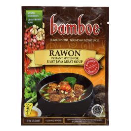 Bamboe Bumbu Rawon Oost-Java Vleessoep Kruiden 54g | Amazing Oriental