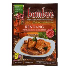 Bamboe Bumbu Rendang ( Indonesian Beef Stew Curry) 35g | Amazing Oriental