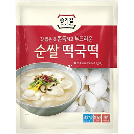 Jongga Sliced Rice Cake 1kg | Amazing Oriental