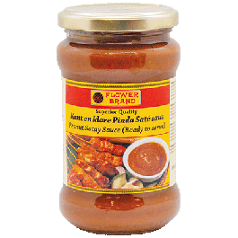 Flower Brand Kant & Klare Pinda Sate Saus 325g | Amazing Oriental