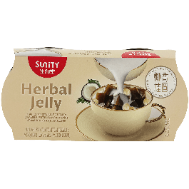 Sunity Herbal Jelly (Longan & Coconut Milk) 2x288g | Amazing Oriental
