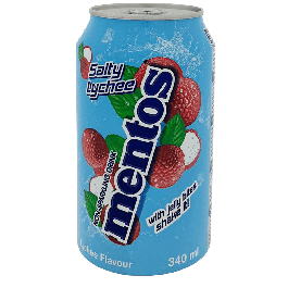 Mentos Non Sparkling Drink Salty Lychee Flavour 340ml | 神奇的東方