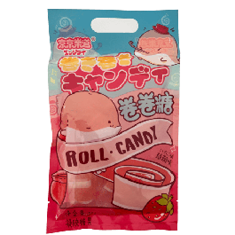 Ennjoi Roll Up Candy Strawberry 88g | Amazing Oriental