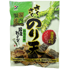 Yamaei Seaweed Tempura Wasabi Flavor 70g | Amazing Oriental